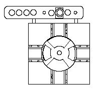 OO9 9mm narrow gauge wagon turntables 3D printed