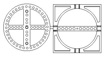 OO9 9mm narrow gauge small turntables 3D printed