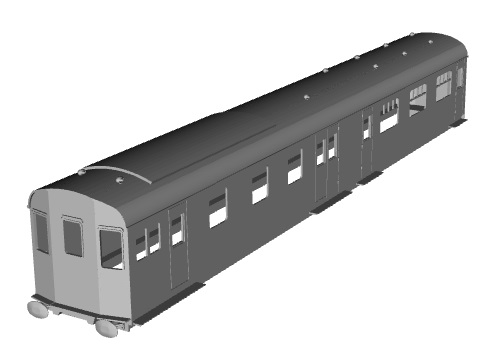 3D printed standard gauge br-southern DEMU trains