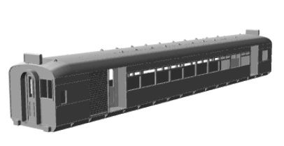 3D printed LYR Bury EMU