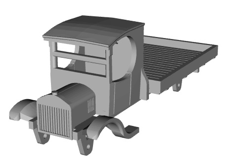 3D printed standard gauge Colonal Stephensl railcars